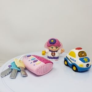VTech | Toys | Vtech 3 Key Remote Garden Fairy Police Car | Poshmark